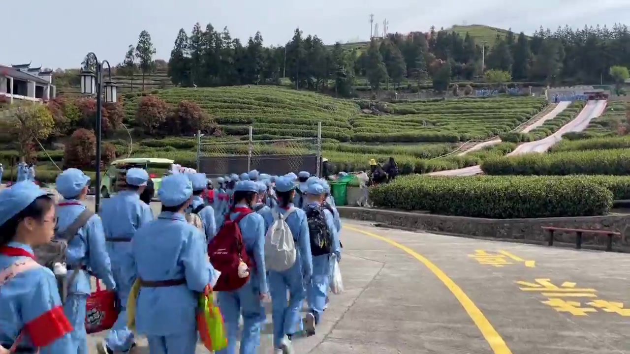 党史教育红色实践活动 | 悠悠羊岩山 缕缕红色情