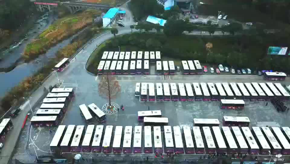 航拍张家界国家森林公园武陵源门票站