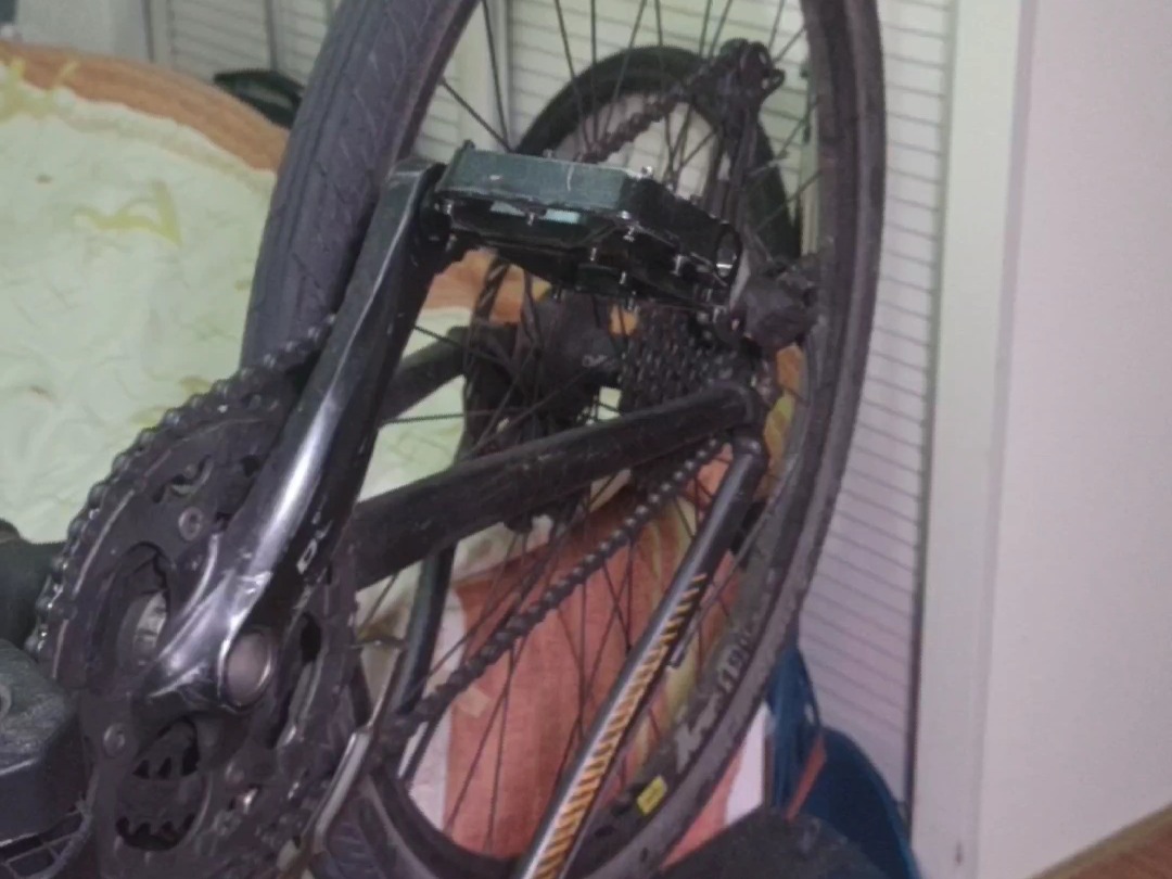 感受下老车的变速 :捷安特xtc790 变速slx3*9