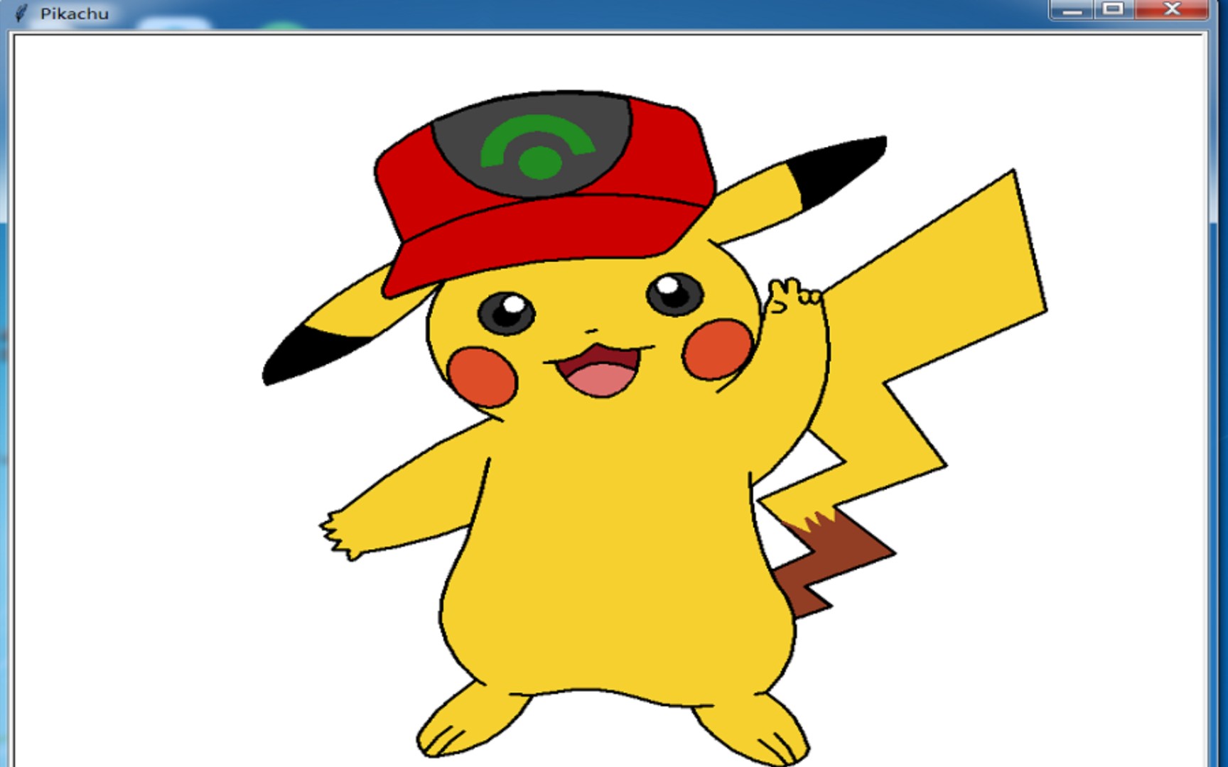 python绘制动漫人物