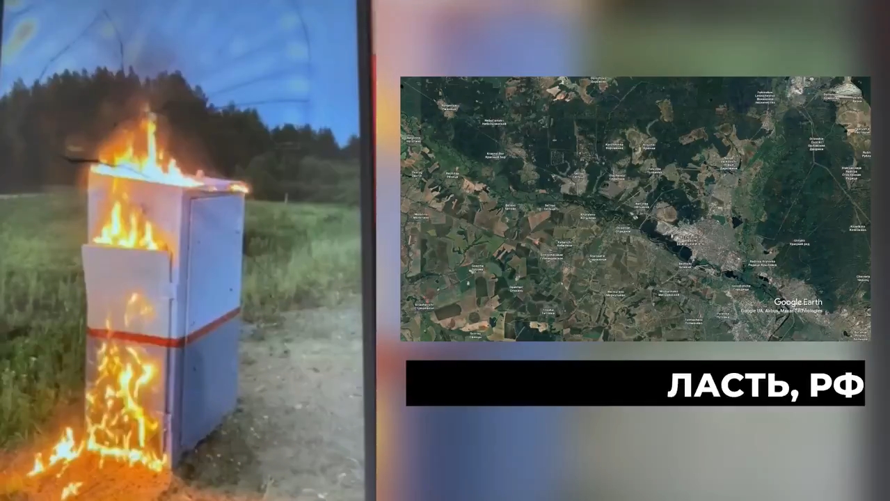 乌克兰阿泰什游击队正在破坏整个俄罗斯境内和临时被占领土上的铁路...