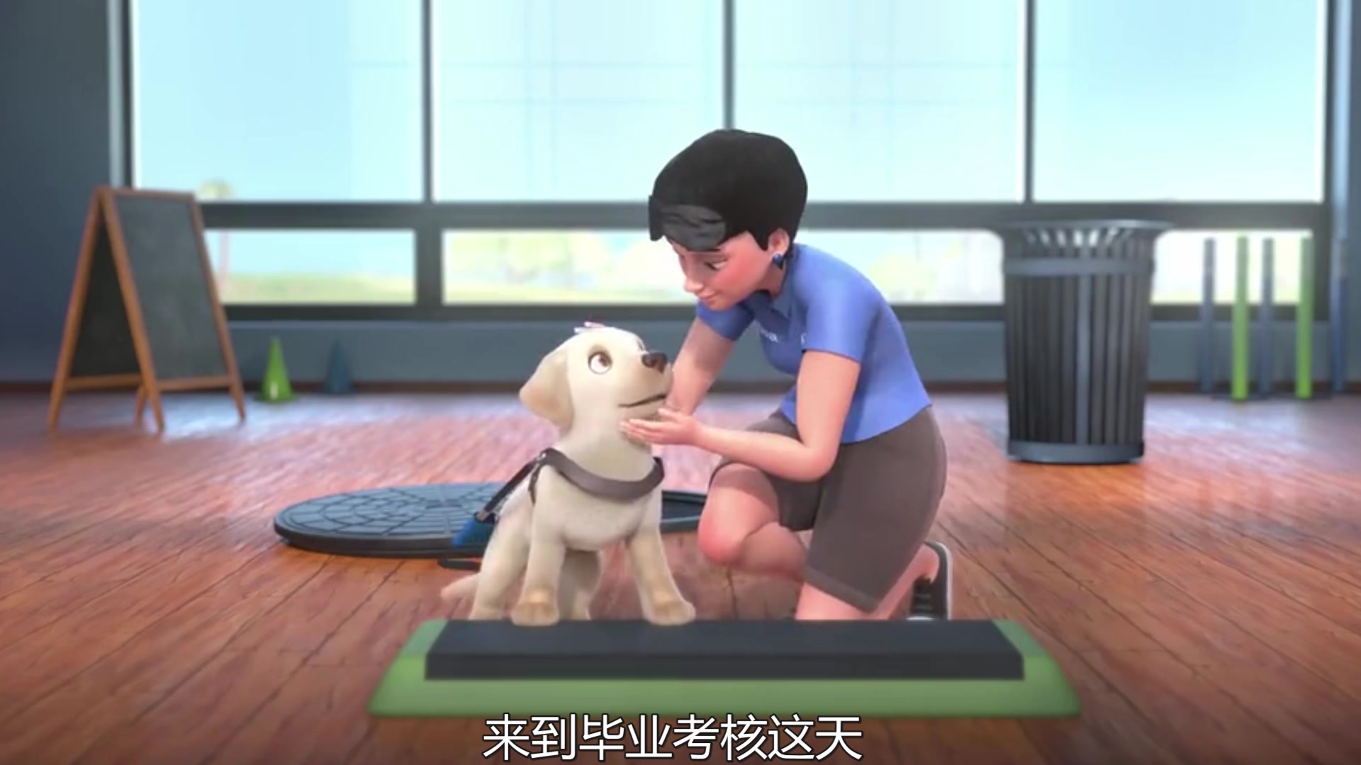 治愈系狗狗动画短片,这只狗比有些人厉害,超级励志