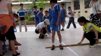 三年级男子组立定跳远预决赛---园岭小学第12届运动会