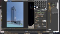 3Dmax室外建筑表现——共建玻璃项目制作流程(逆光灯光、玻璃材质...
