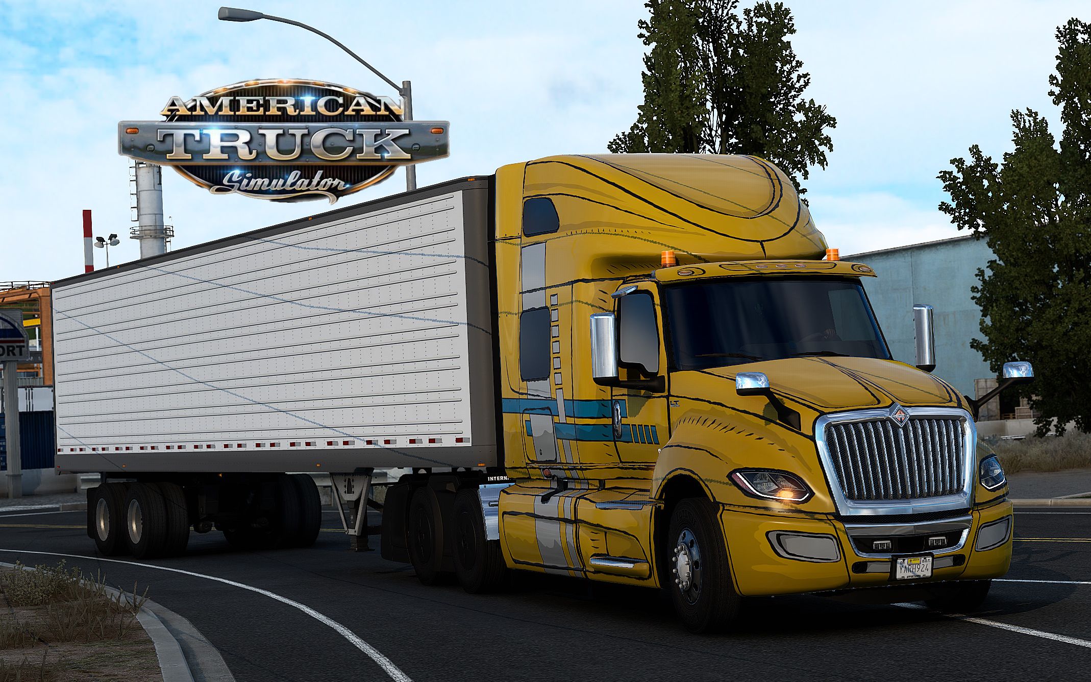 美国卡车模拟:用自带的卡车运输饮料 2022247