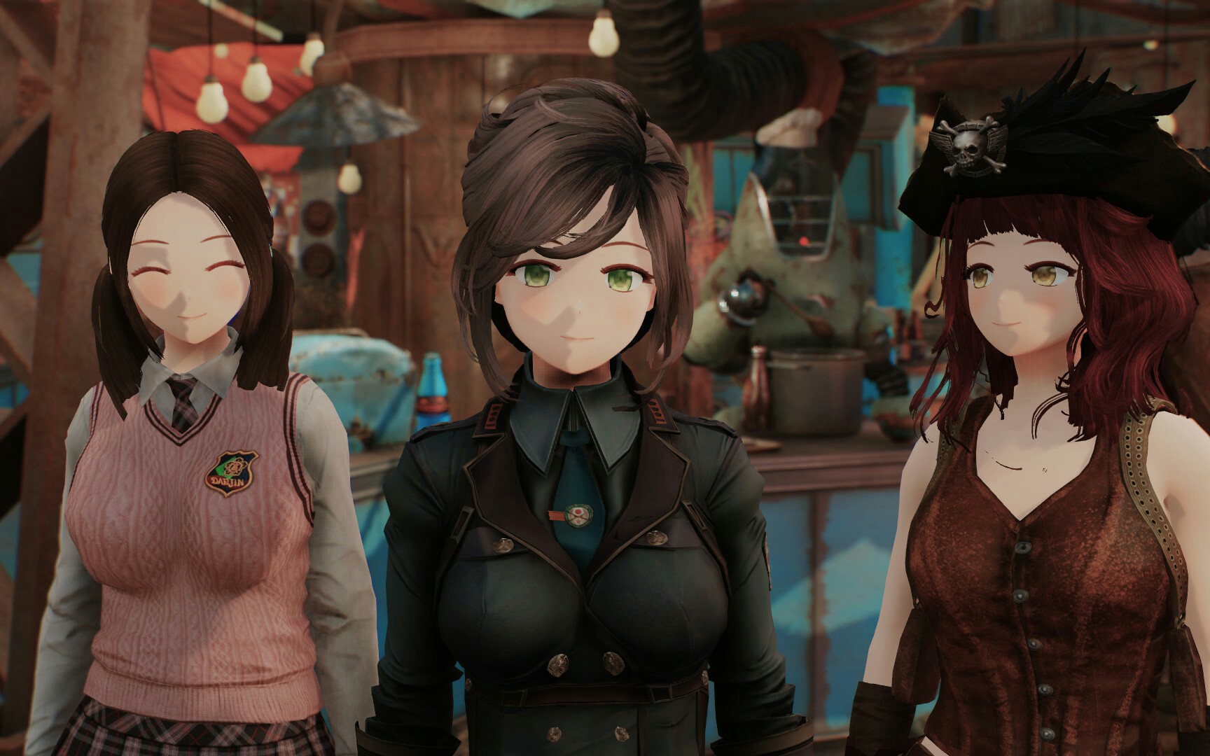 【辐射4】用MOD把NPC都变成二次元萌妹?
