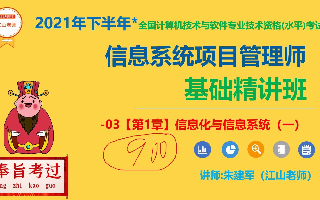03-2【第01章】信息化与信息系统(一)【信息系统项目管理师教程】