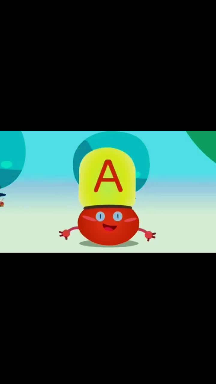 动漫:英文字母歌:A和a