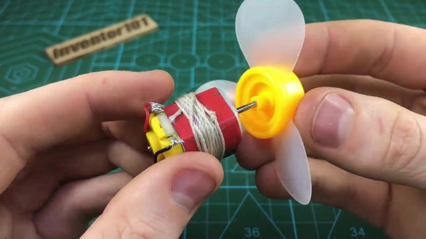 DIY;自制电风扇