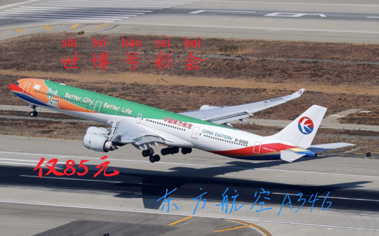 2010年世博彩会A346飞机,开箱!