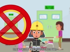 消防安全知识系列动画 - 商场篇