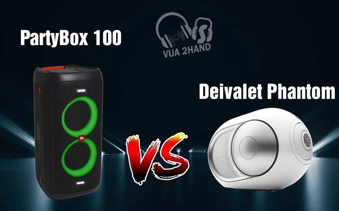 帝瓦雷银蛋 VS JBL PARTYBOX 100