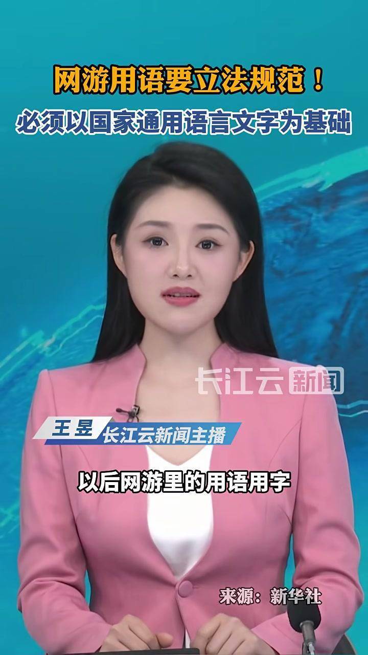 网游用语要立法规范!必须以国家通用语言文字为基础