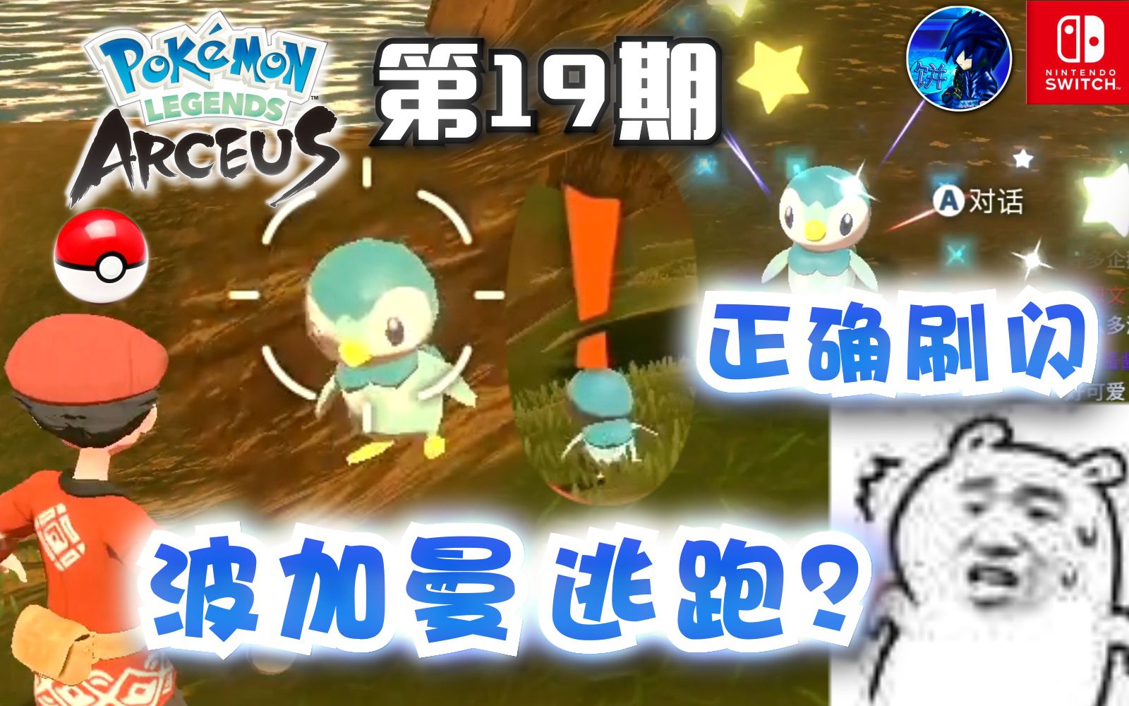 【宝可梦传说 阿尔宙斯】闪光波加曼逃走?正确刷闪光精灵步骤