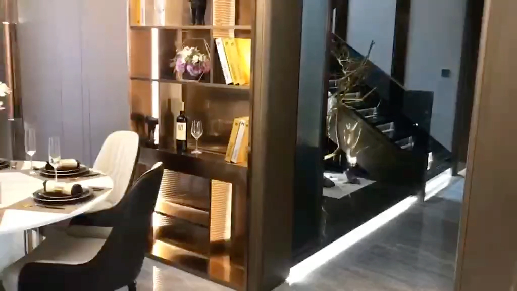 科定kd木饰面板格珊隐形门全屋定制家具