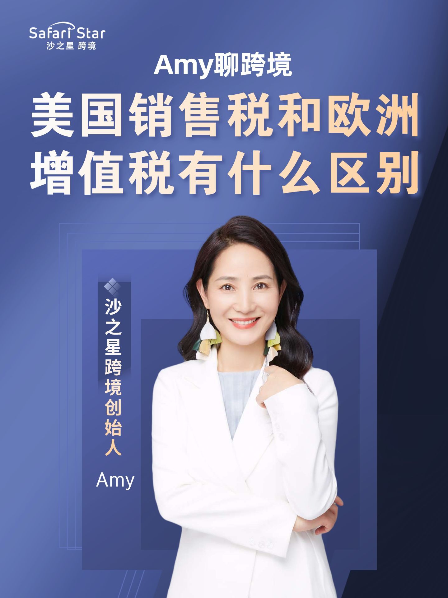 Amy聊跨境:米国销售税和欧洲增值税有什么区别?