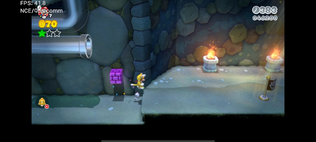 yuzu模拟器试玩超级马里奥3D世界_游戏试玩