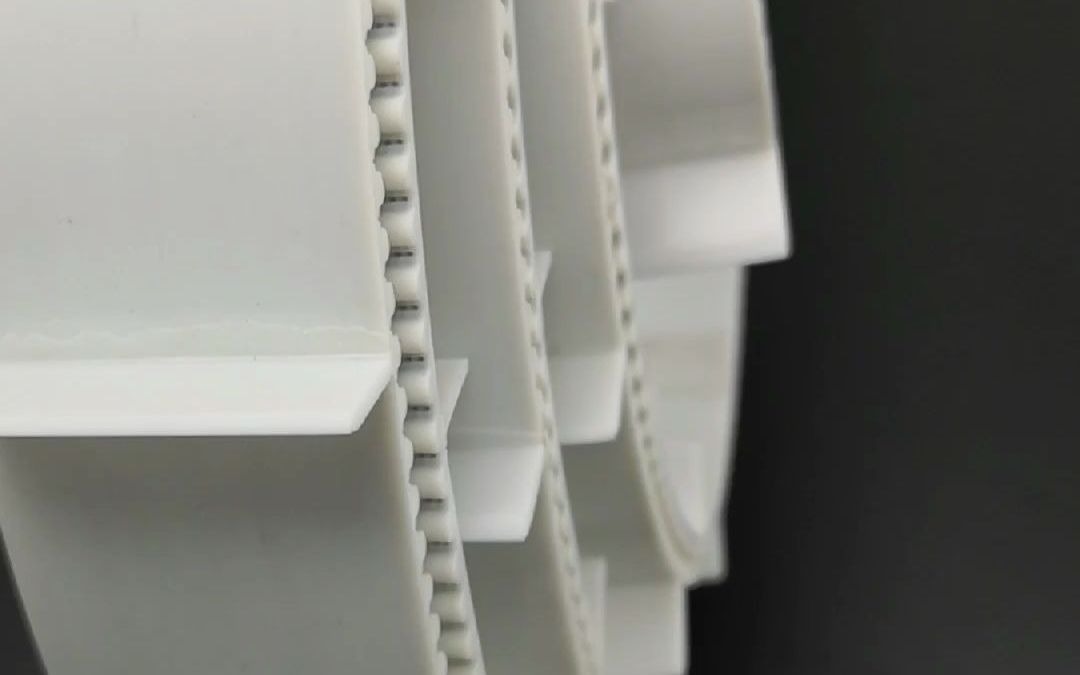 ATN10 齿轮传动皮带 聚氨酯同步带加挡板 定制带附件同步带