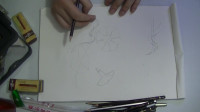 素描速写握笔方式合集 爱画画学美术系列