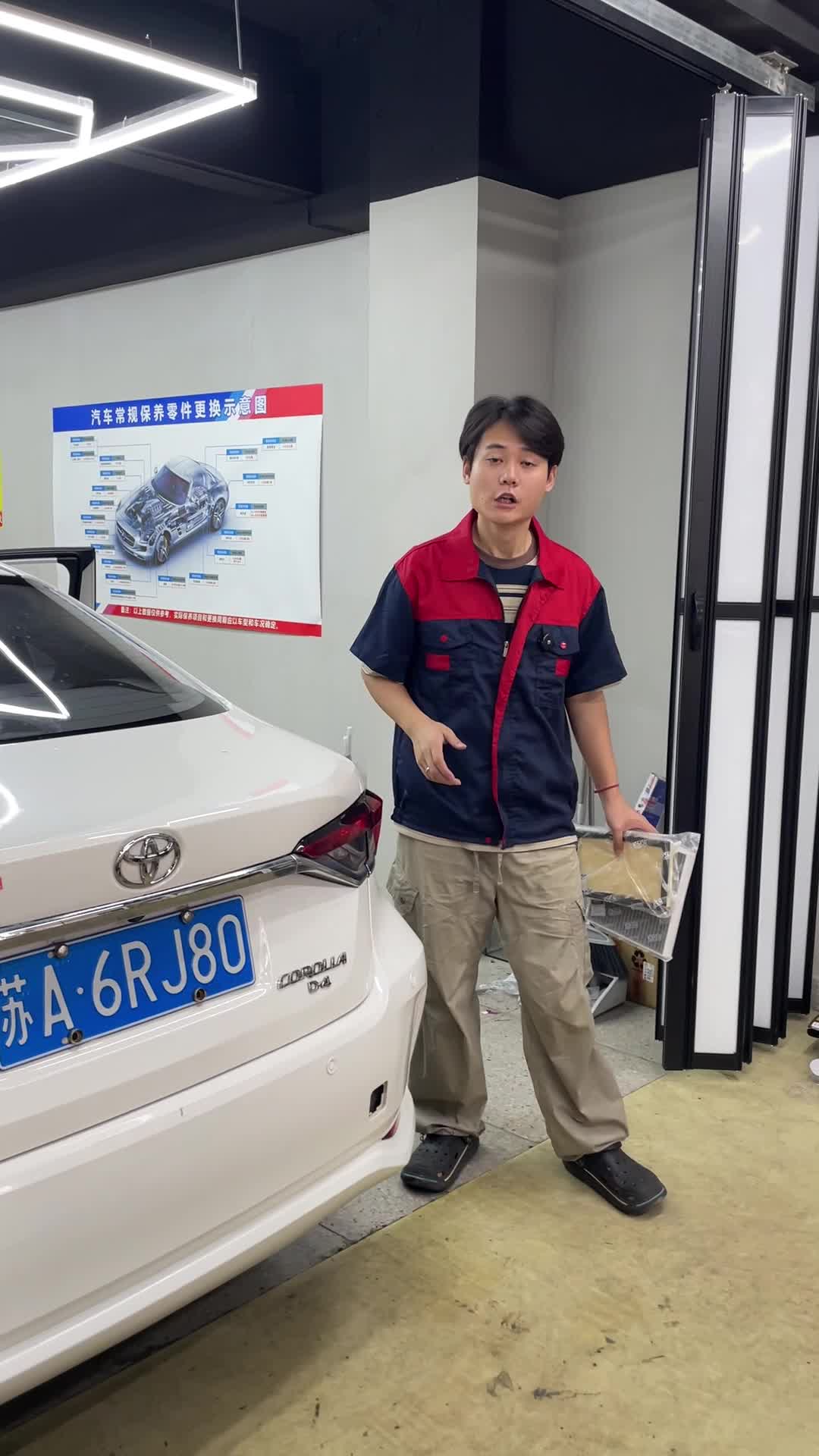 丰田空调滤芯空气滤芯怎么更换,汉兰达 皇冠 凯美瑞 卡罗拉更换教程!#...