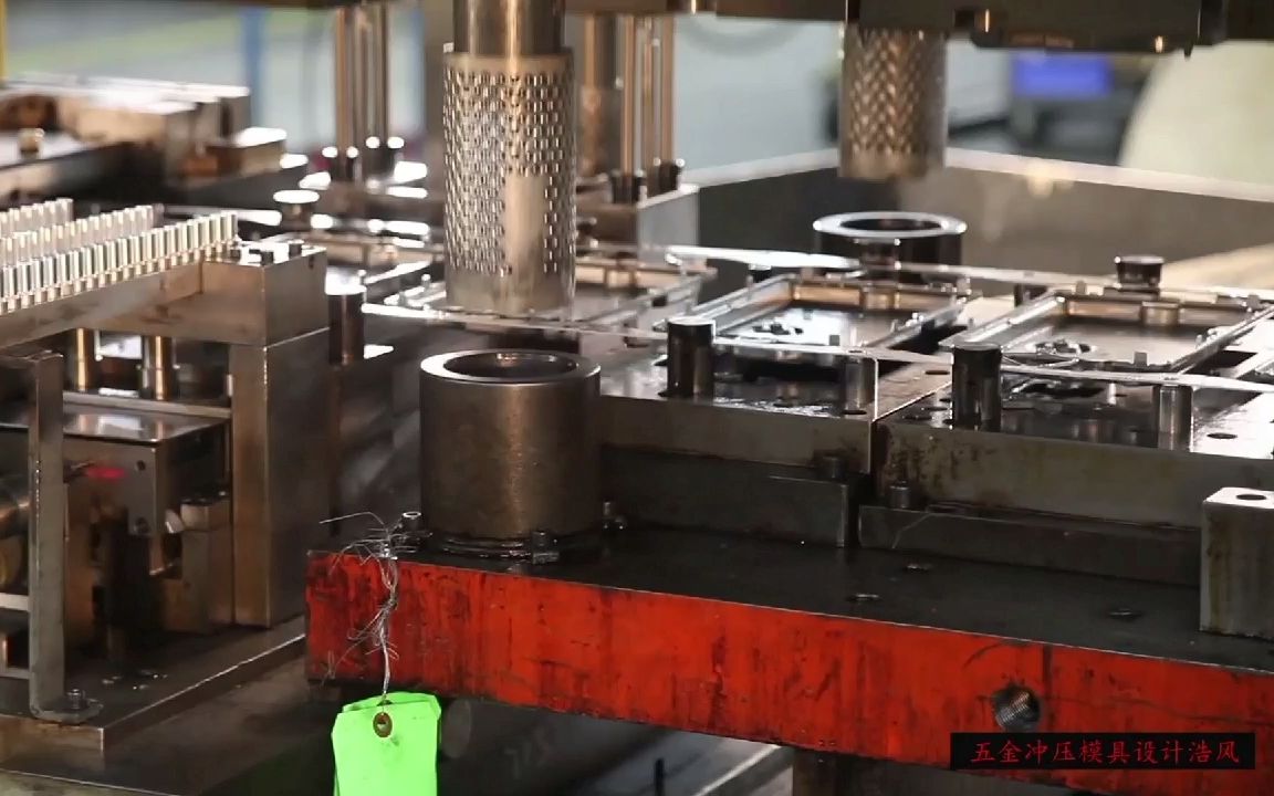 方形盒连续拉伸模具设计,工厂实拍