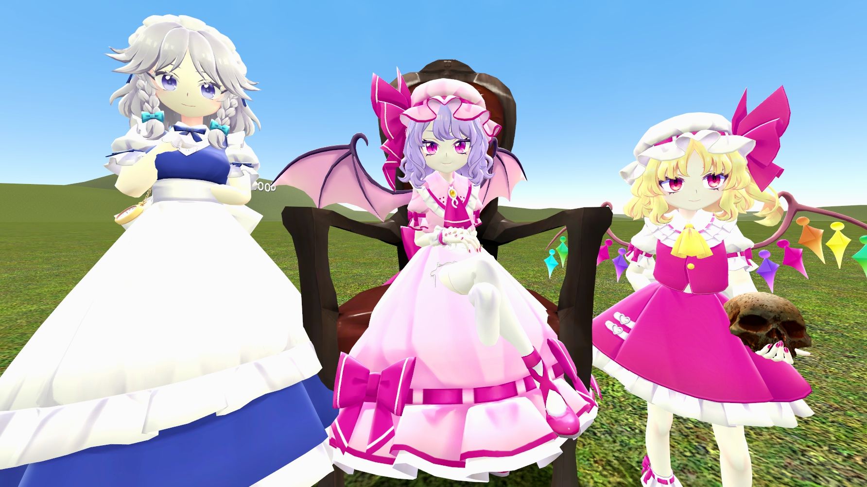 【GMOD】模组推荐:Miy式蕾米,芙兰,咲夜_哔哩哔哩bilibili_GMOD