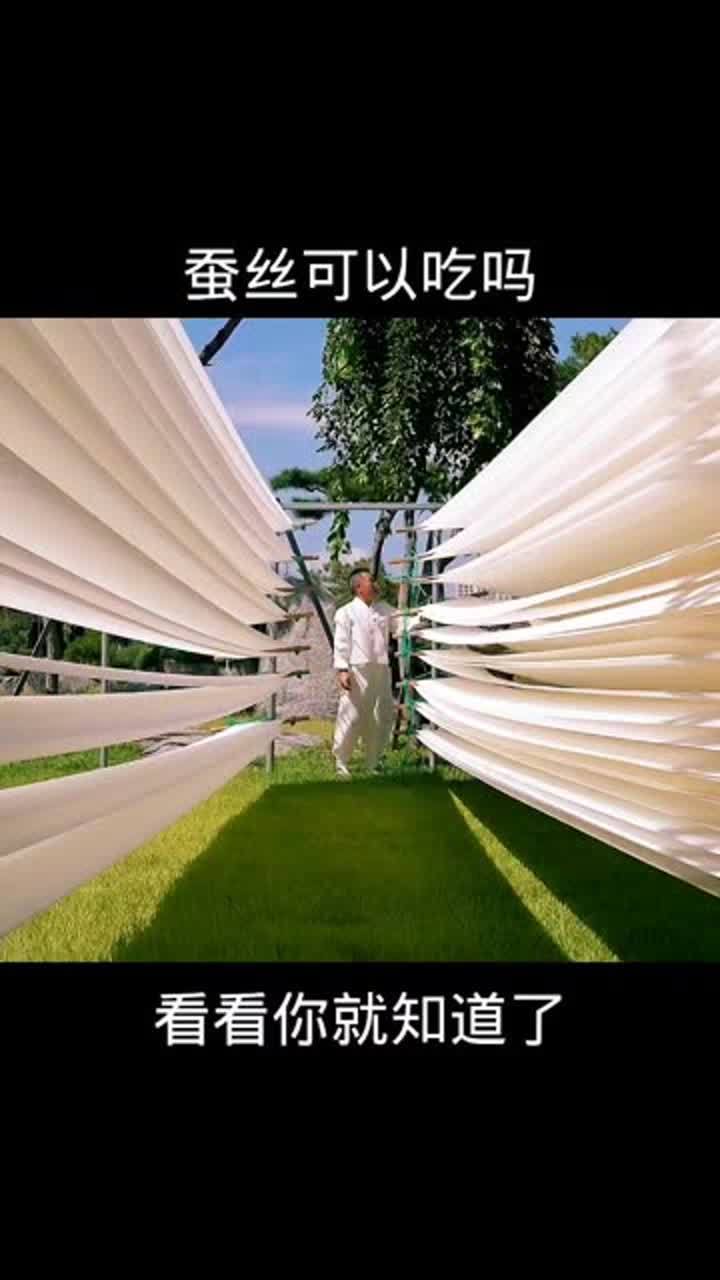 蚕丝原来是这样做的