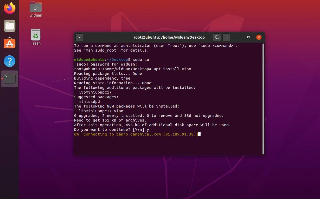 Ubuntu20.04三分钟启用远程桌面控制的几个步骤