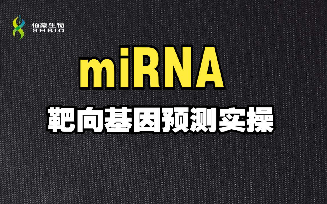 【生信分析作图&大数据】第四讲 starbase miwalk等多个网站做...