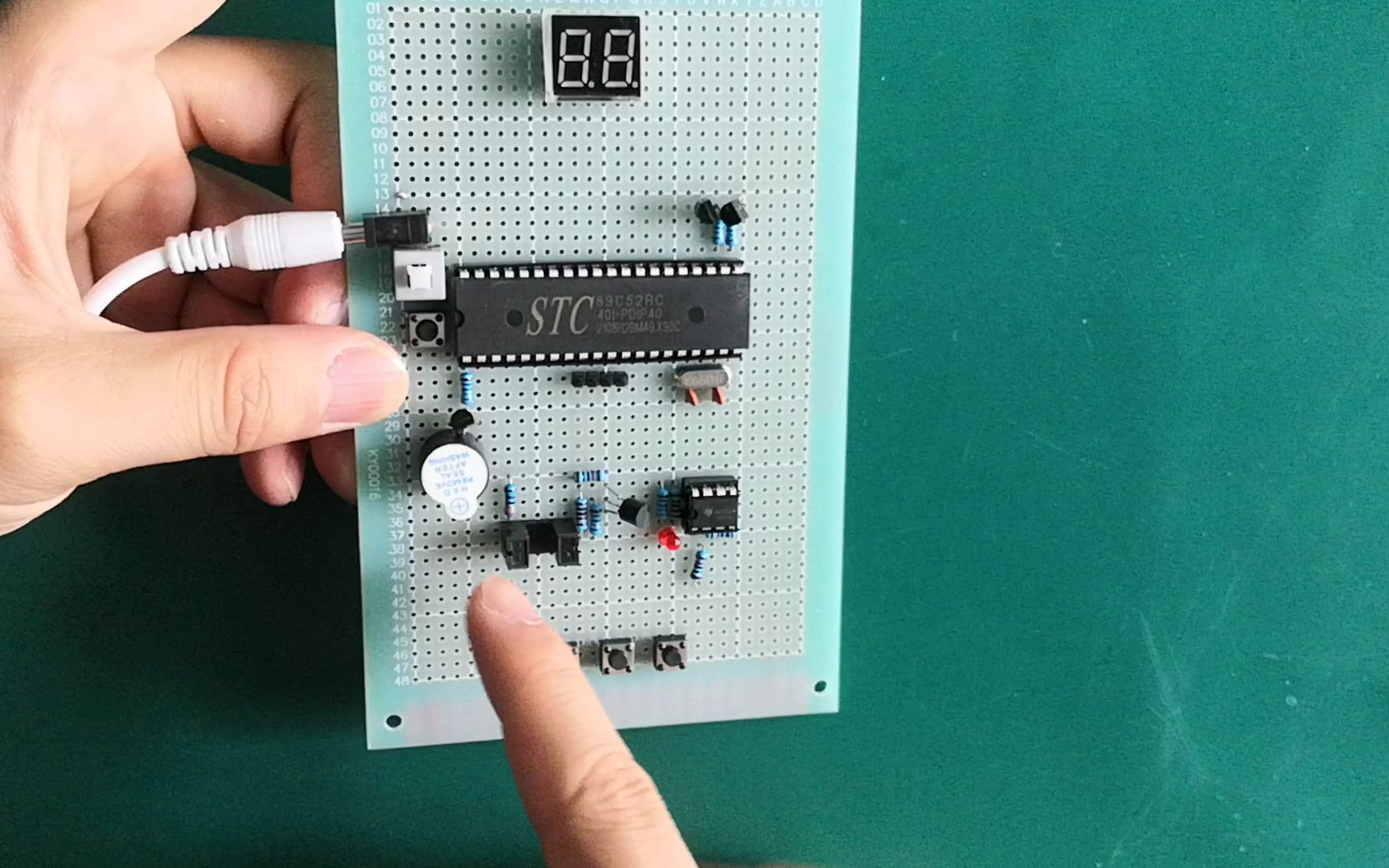 47 红外计数器演示视频