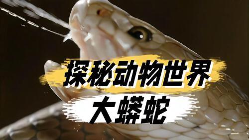 动物世界,藏在树洞的恐怖巨蟒,三哥花重金购买电锯抓捕