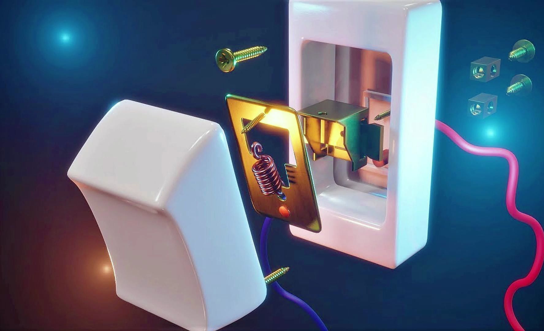 一分钟揭秘开关的结构及工作原理