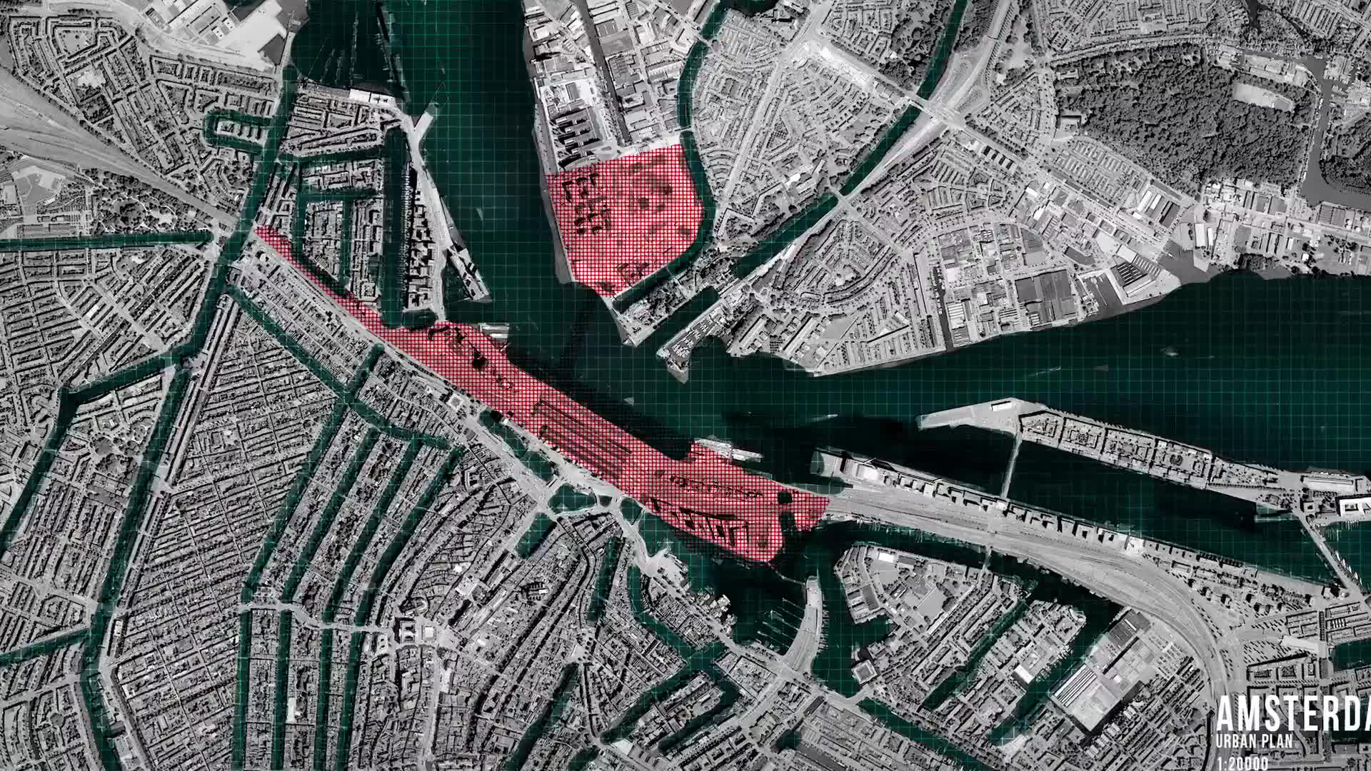 炫酷建筑规划区位分析图画法