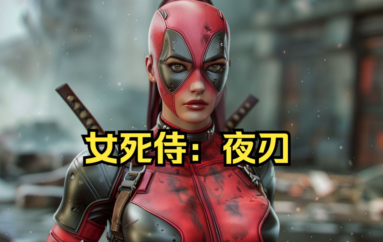 《女死侍:夜刃》AI制作科幻电影宣传片