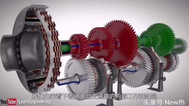 动画带你认识汽车手动变速器和自动变速器以及双离合变速器的区别