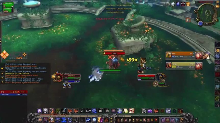 魔兽世界增强萨PVP跟你近身 完全不虚