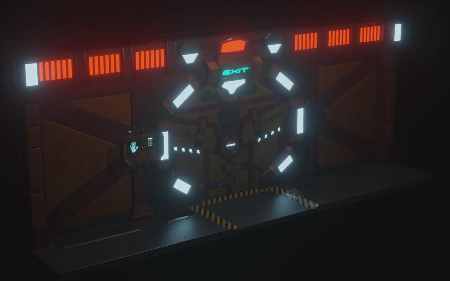 【Blender】科幻场景3D模型实例制作流程教程(中英双字)