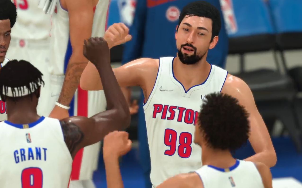 NBA2K22 生涯实况系列03:带队6连胜仍被嘲讽为球队毒瘤数据刷子 王...