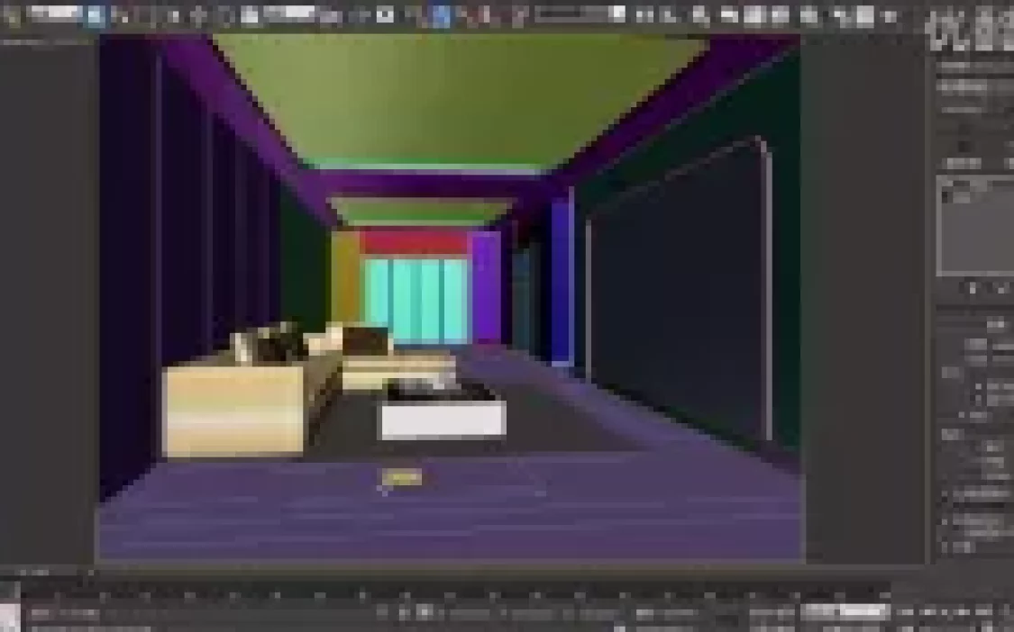 3DMAX自学教程人人都能学3D 48-导入模型完成整个场景