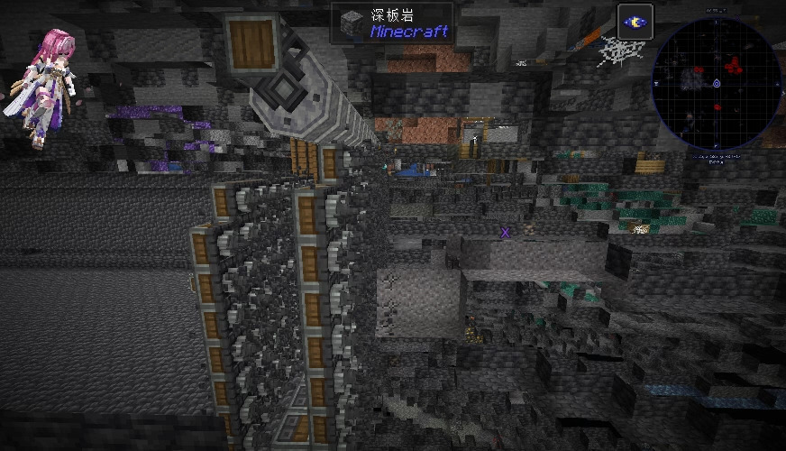 矿车盾构机_我的世界_演示