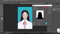 一招教你如何使用PS快速换证件照背景的颜色