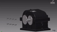 利用3D打印技术打印单机圆柱齿轮减速机