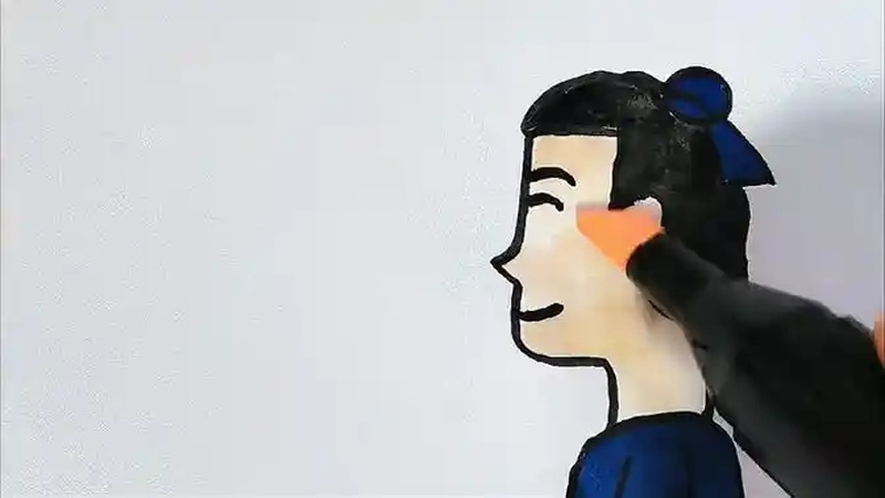 你想到了什么故事,创意简笔画,儿童画