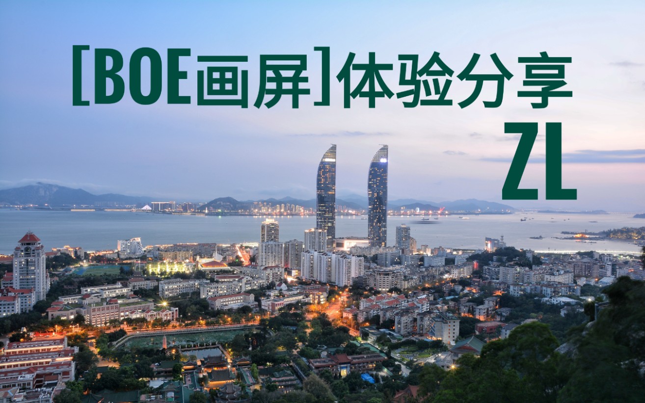 [体验分享]BOE画屏到底是个什么存在?为什么我不推荐购买它