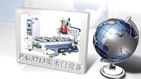 实木套装门拼装门解决方案山东快克广宣pa-3713木工加工中心厂家促销