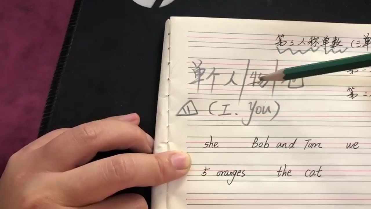 何为第三人称单数