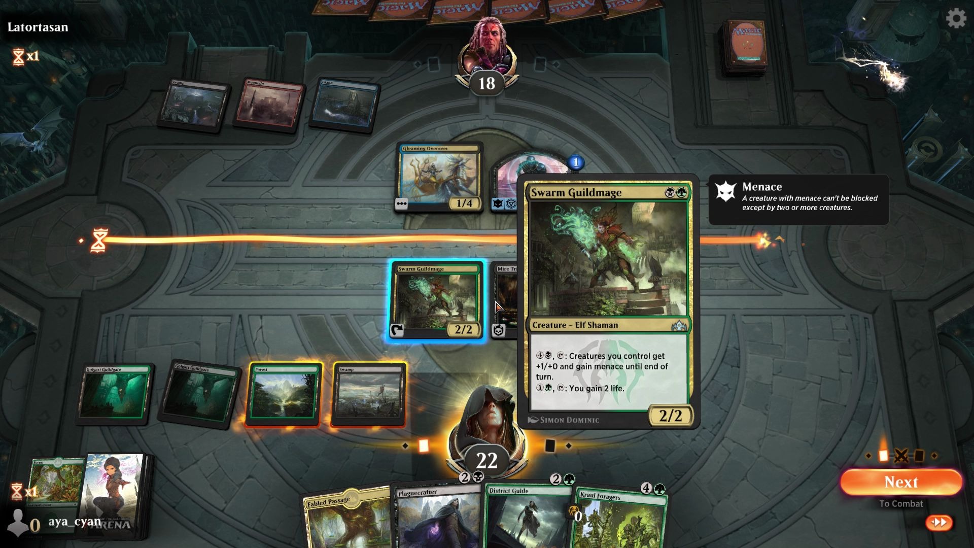 [MTGA] 颜色挑战送的黑绿套竟然能赢