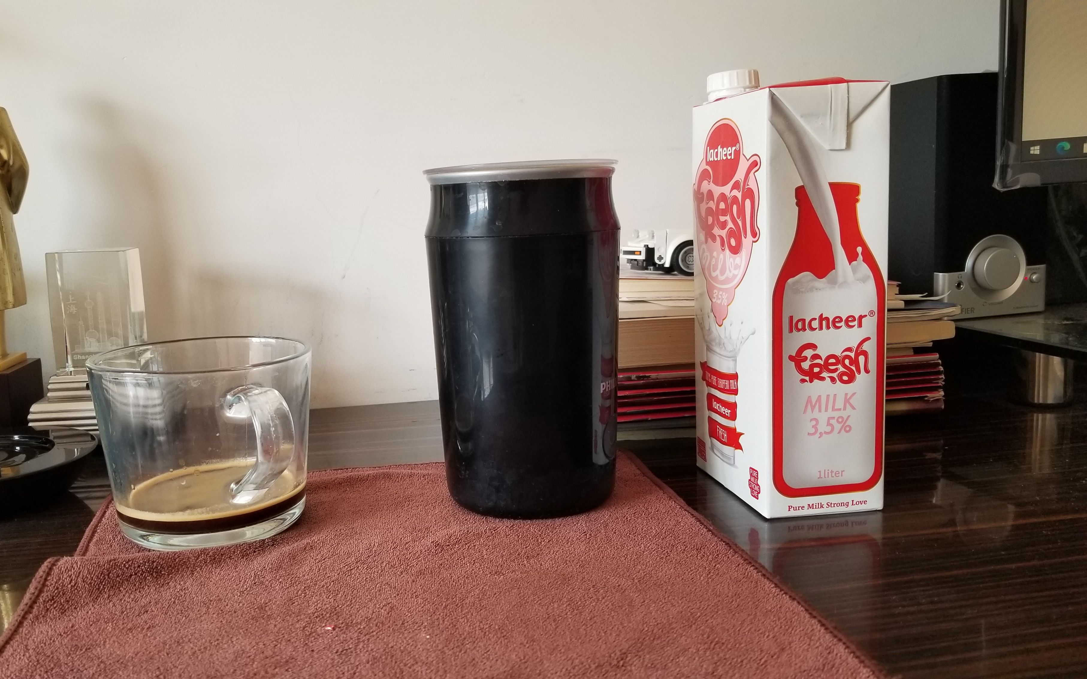 热牛奶神器:飞利浦高科技!不仅热牛奶,还可以打奶泡