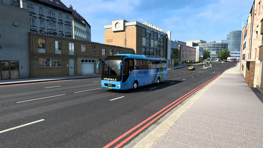 欧洲客车模拟:英法跨境客车搭乘火车入境