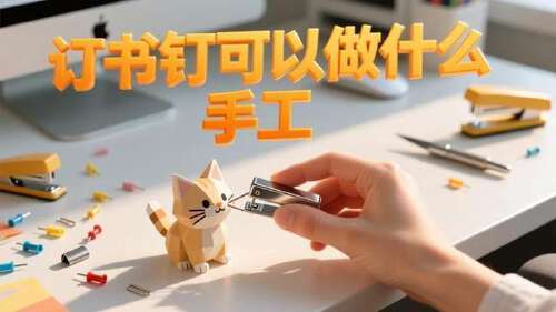 订书钉别只订文件!这10种创意手工让你大开眼界